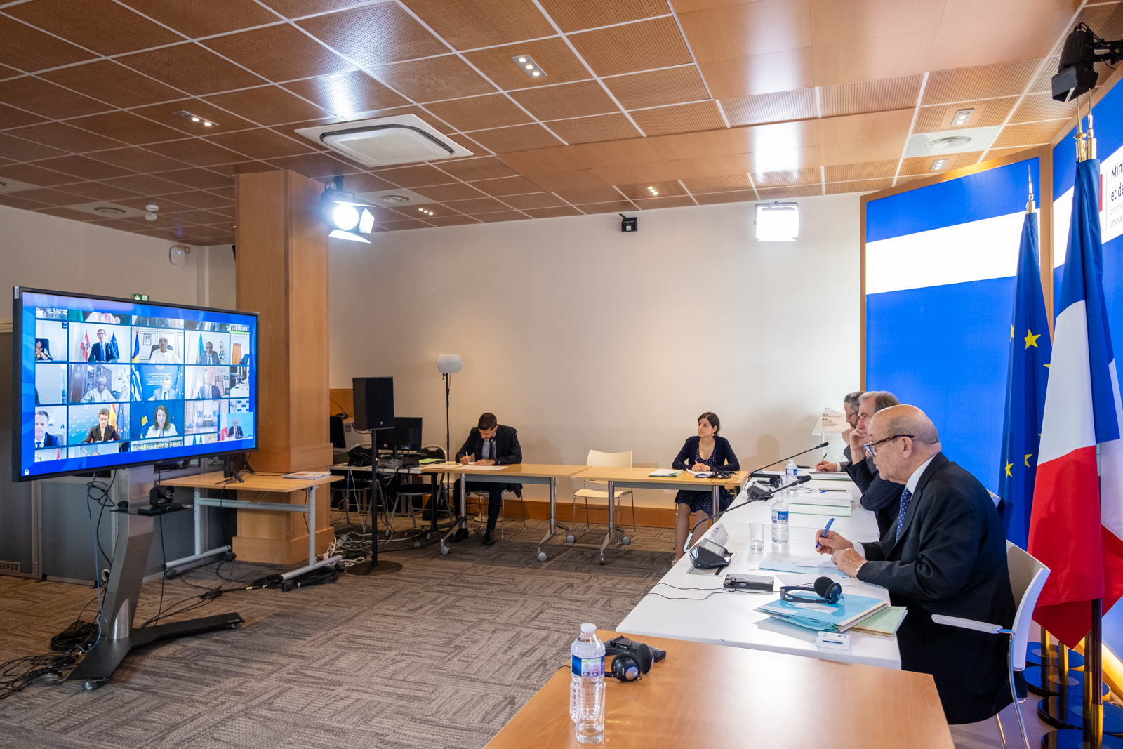 Statements during the first meeting of the International Coalition for ...